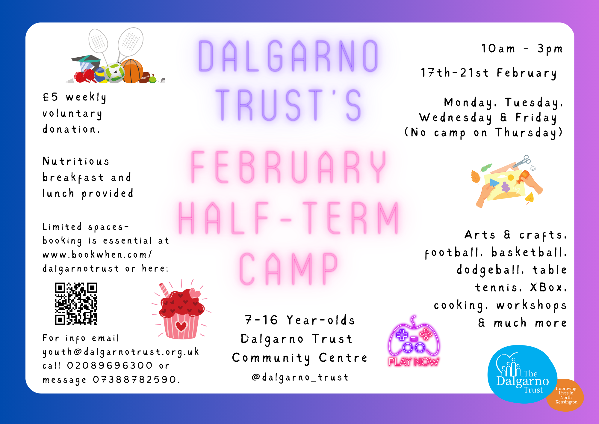 February Half-Term Camp - The Dalgarno Trust