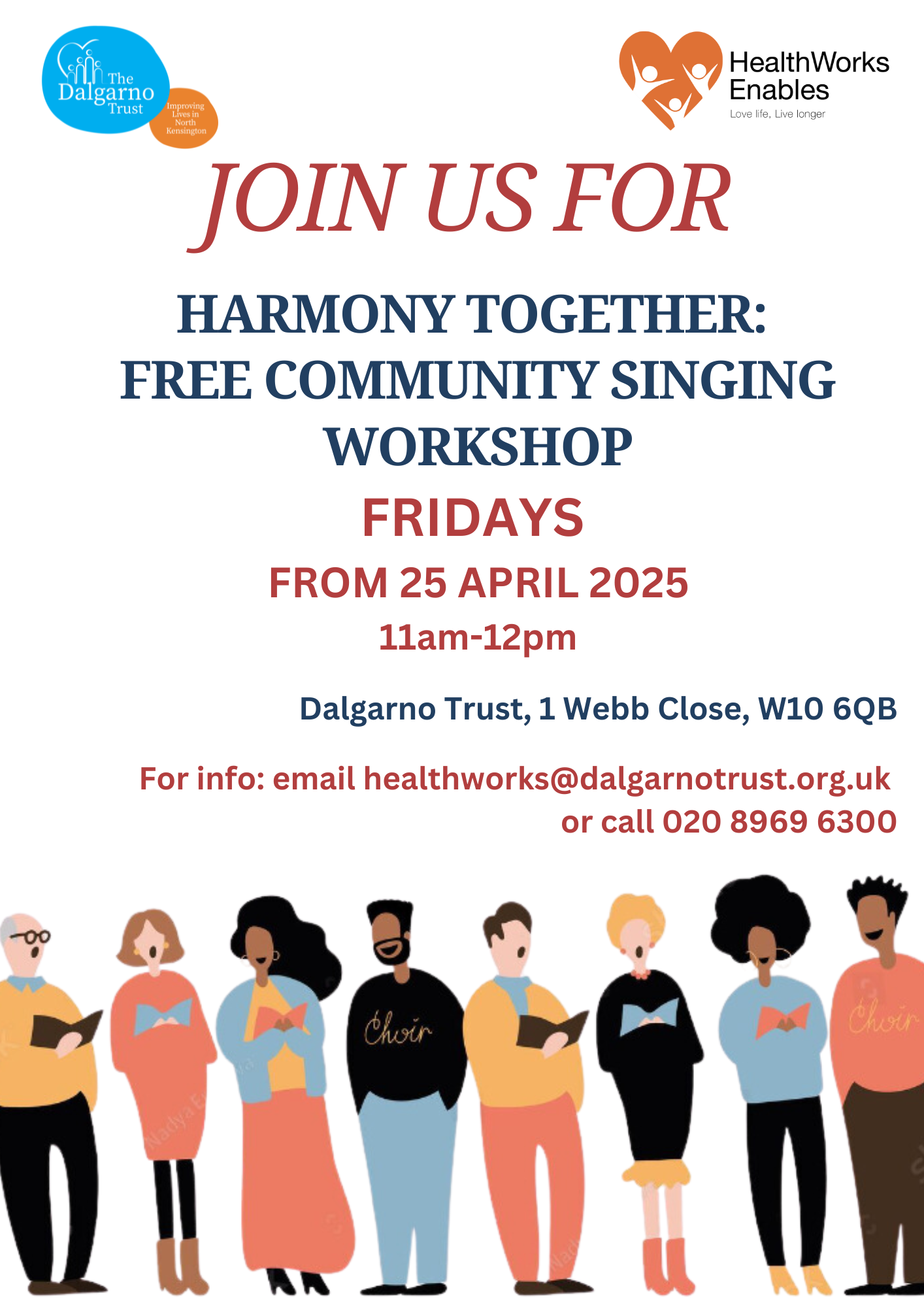 Community Singing Workshop - The Dalgarno Trust