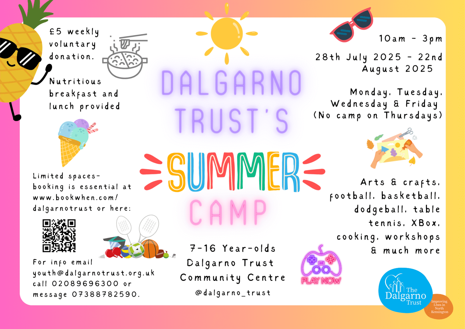 What's On - The Dalgarno Trust