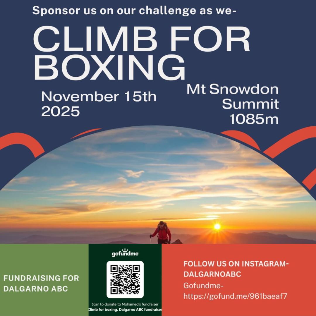 Climb for Boxing, support Mo's Campaign! - The Dalgarno Trust